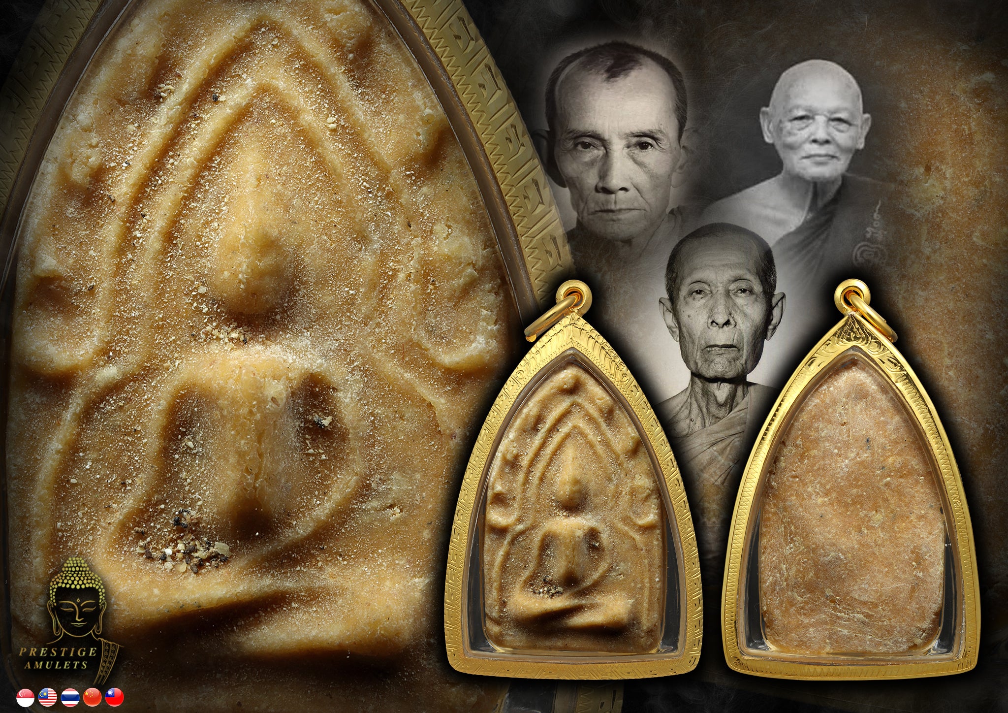 Mee Kin / Phiti Jaturaphit E2518 Khun Paen – Prestige Amulets 泰国佛教牌商