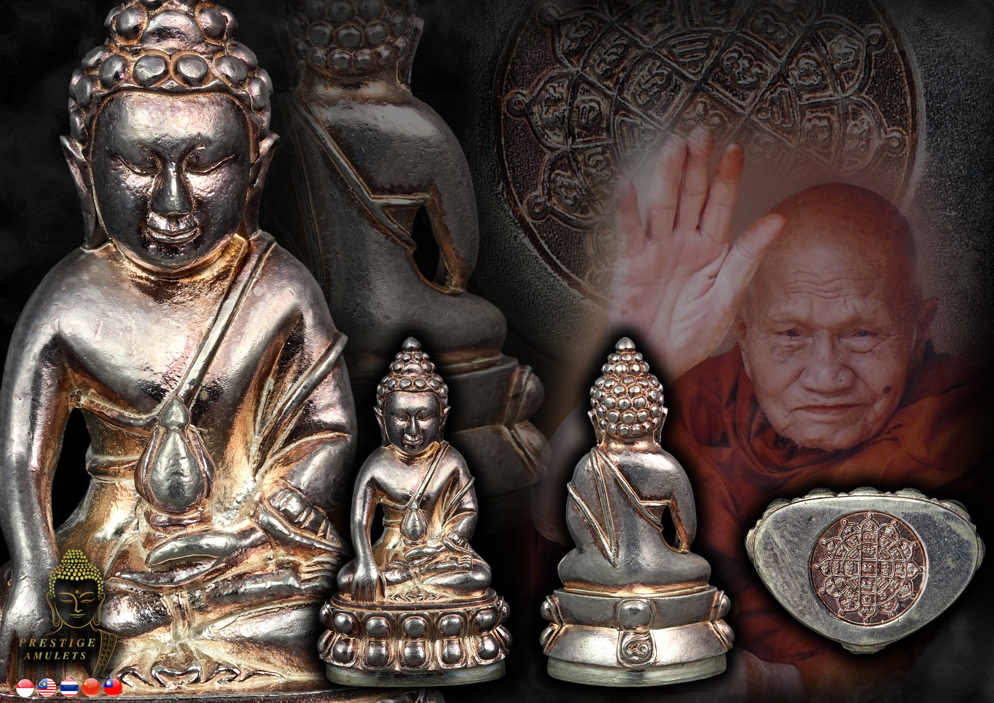 LP Tim Wat Phra Khao BE2552 Phra Khring 8 Lop Nur Ngern – Prestige ...