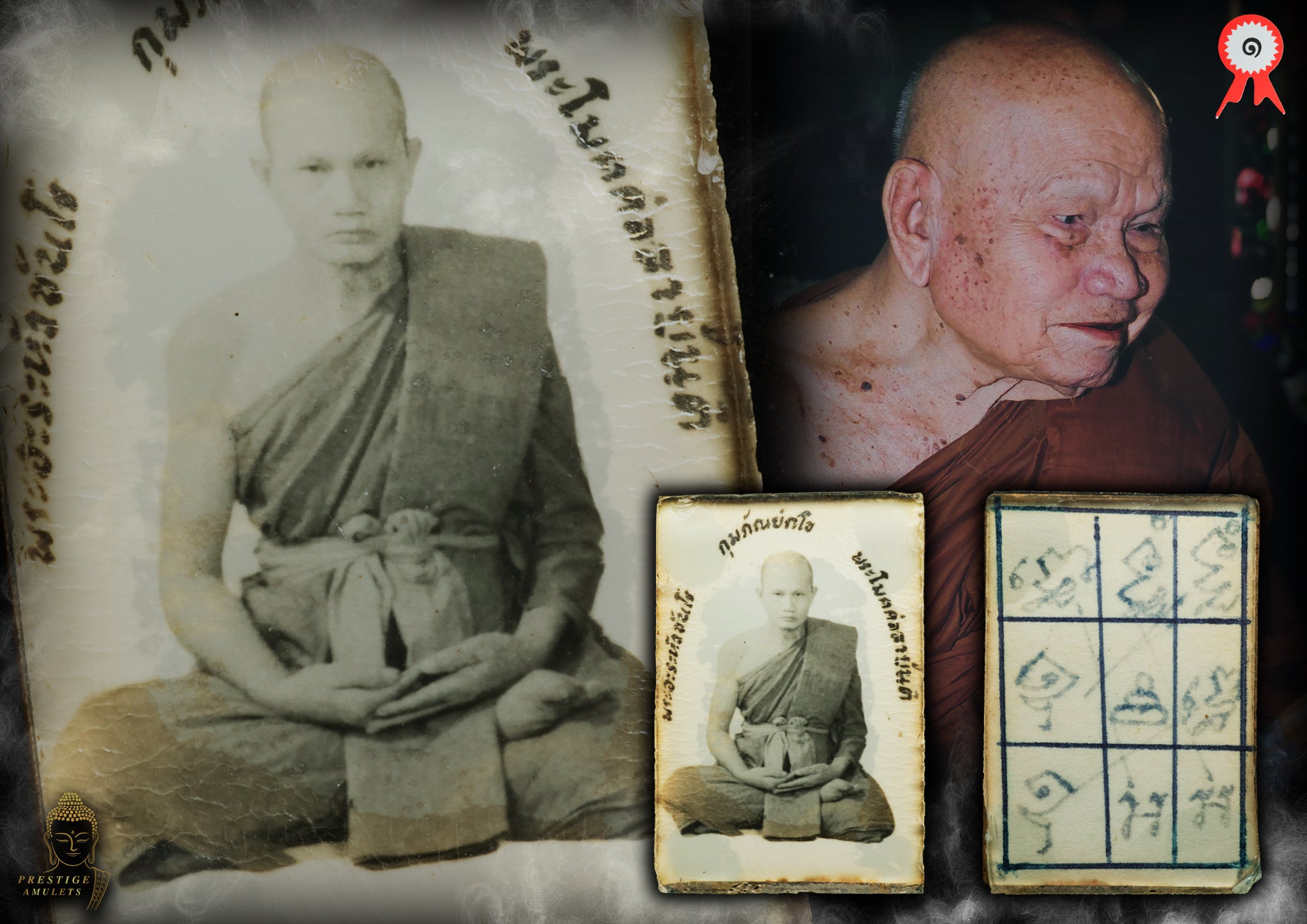 LP Tim Wat Phra Khao BE 2513 Loop Tai Full Body Image – Lang Yant Maha ...